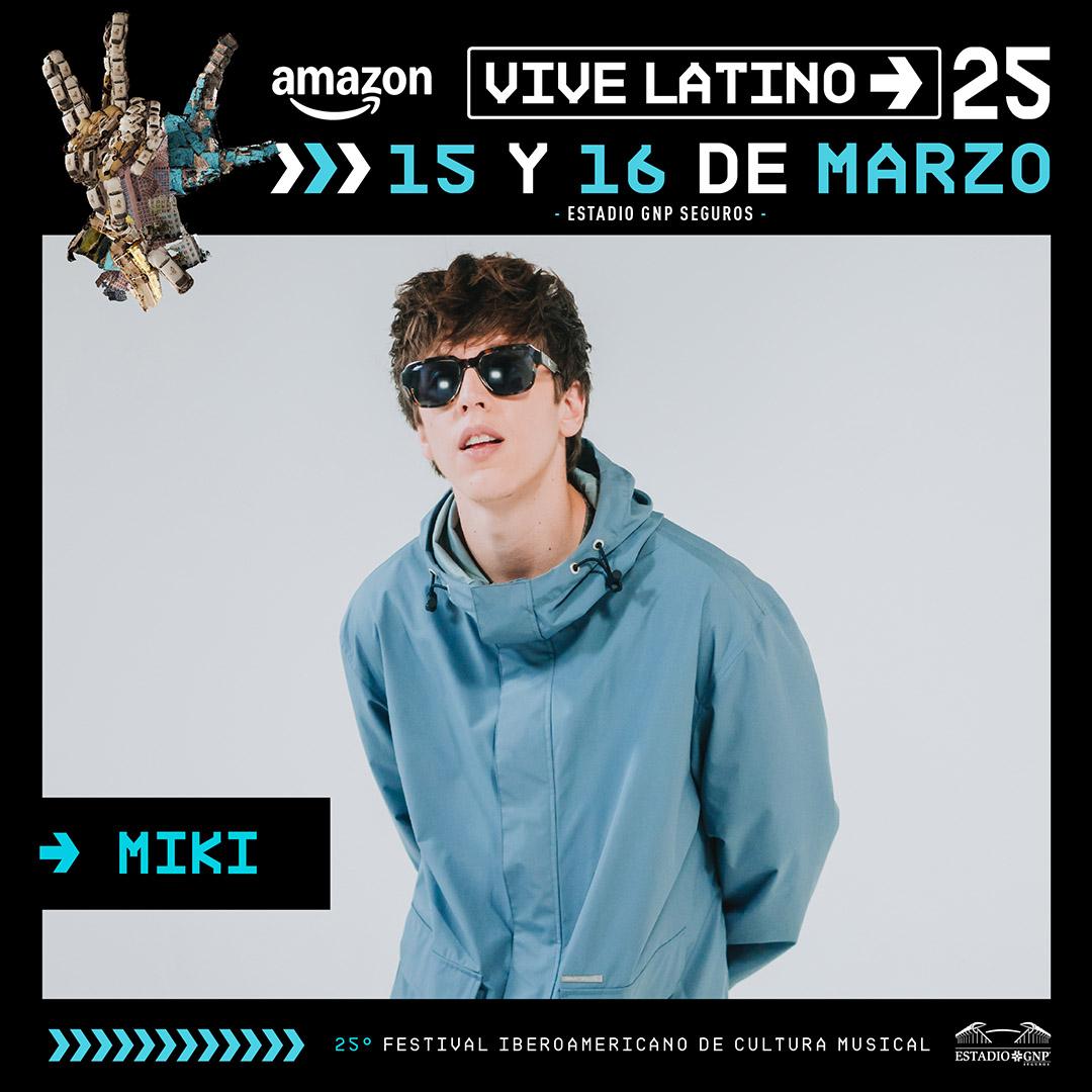 ¡Miki llega al vive latino 2025!